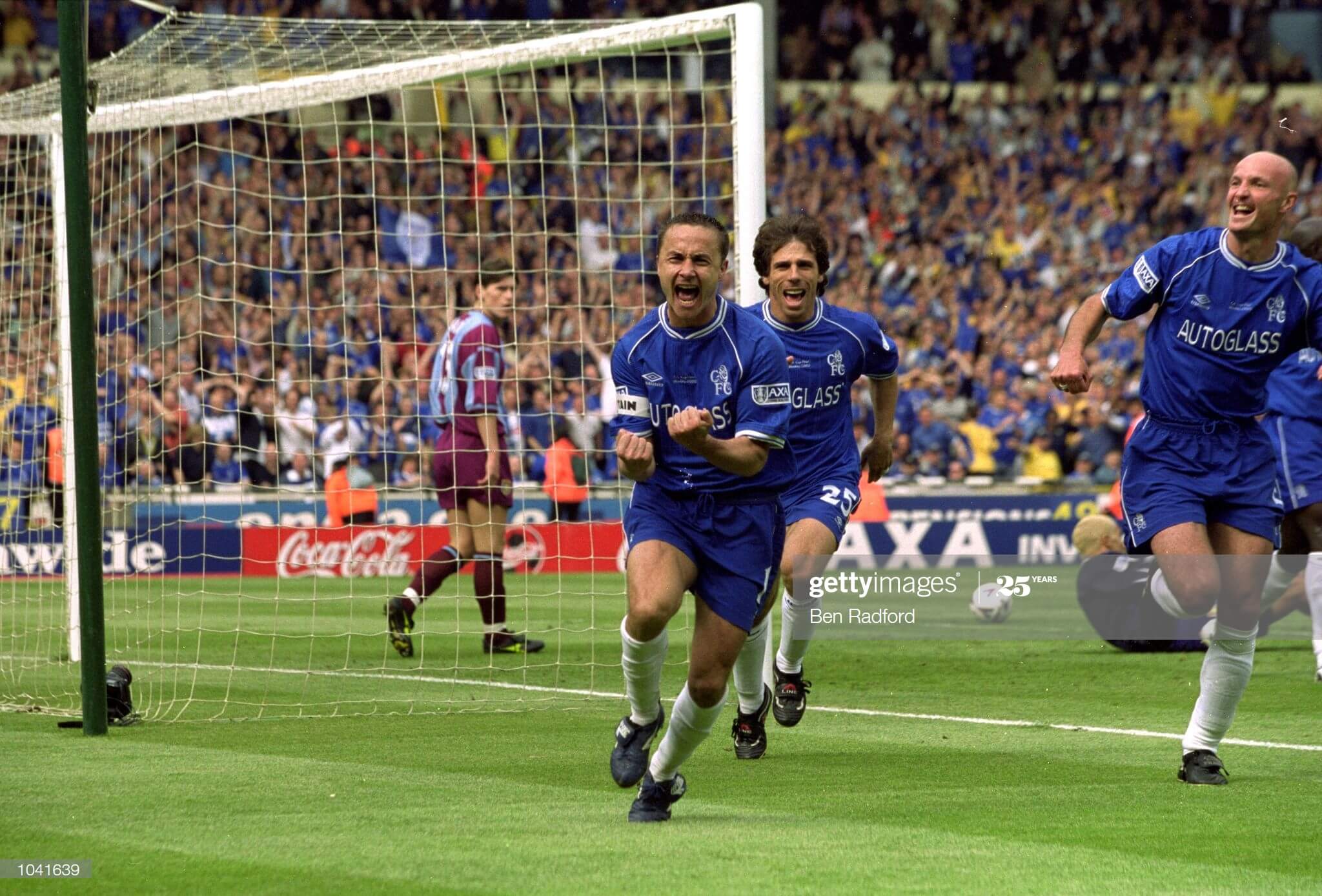 George Weah Match Worn F.A. Cup Final Chelsea Shirt 2000 - Golden ...