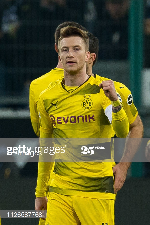 Marco Reus Match Worn Borussia Dortmund Bundesliga Shirt 2017 - 2018 ...