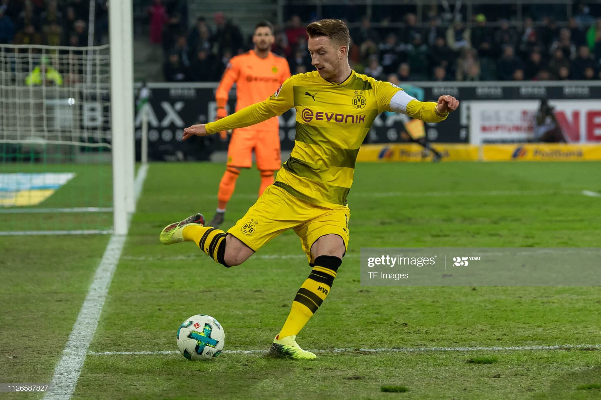Marco Reus Match Worn Borussia Dortmund Bundesliga Shirt 2017 - 2018 ...