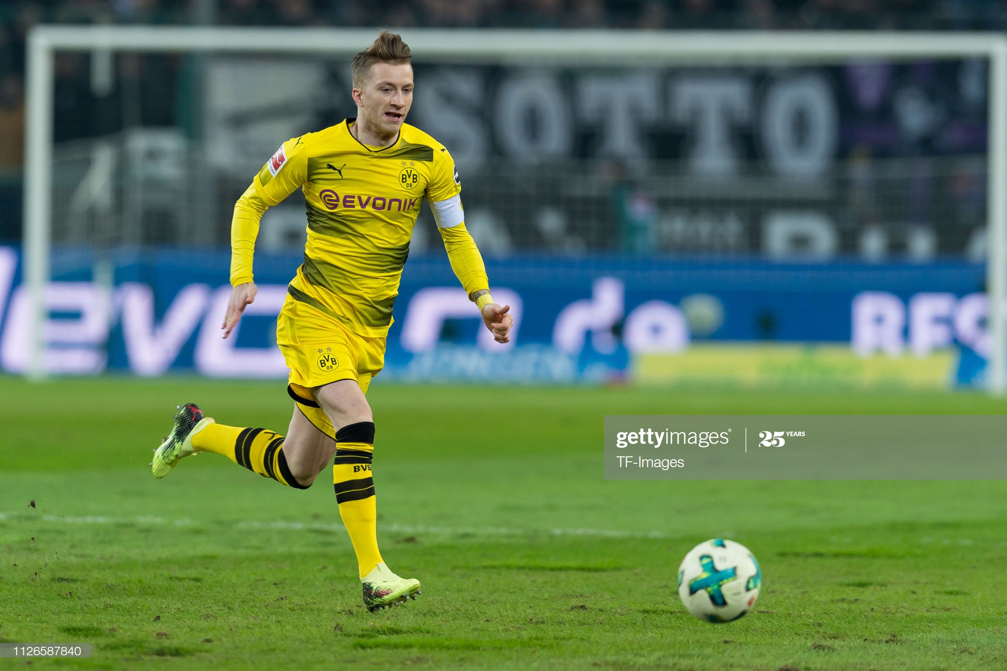 Marco Reus Match Worn Borussia Dortmund Bundesliga Shirt 2017 - 2018 ...