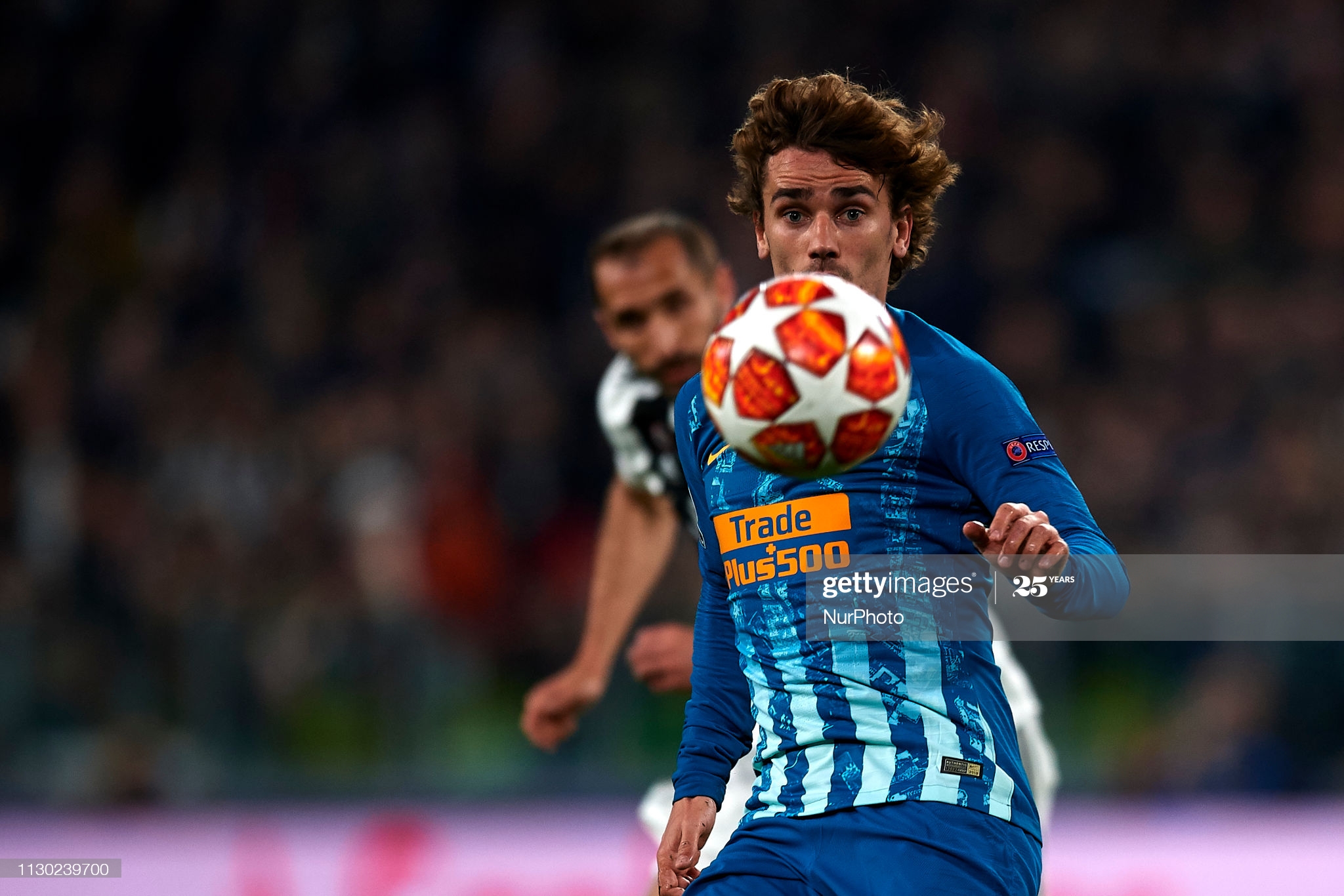 Antoine Griezmann Match Worn Athletico Madrid Champions League Shirt ...