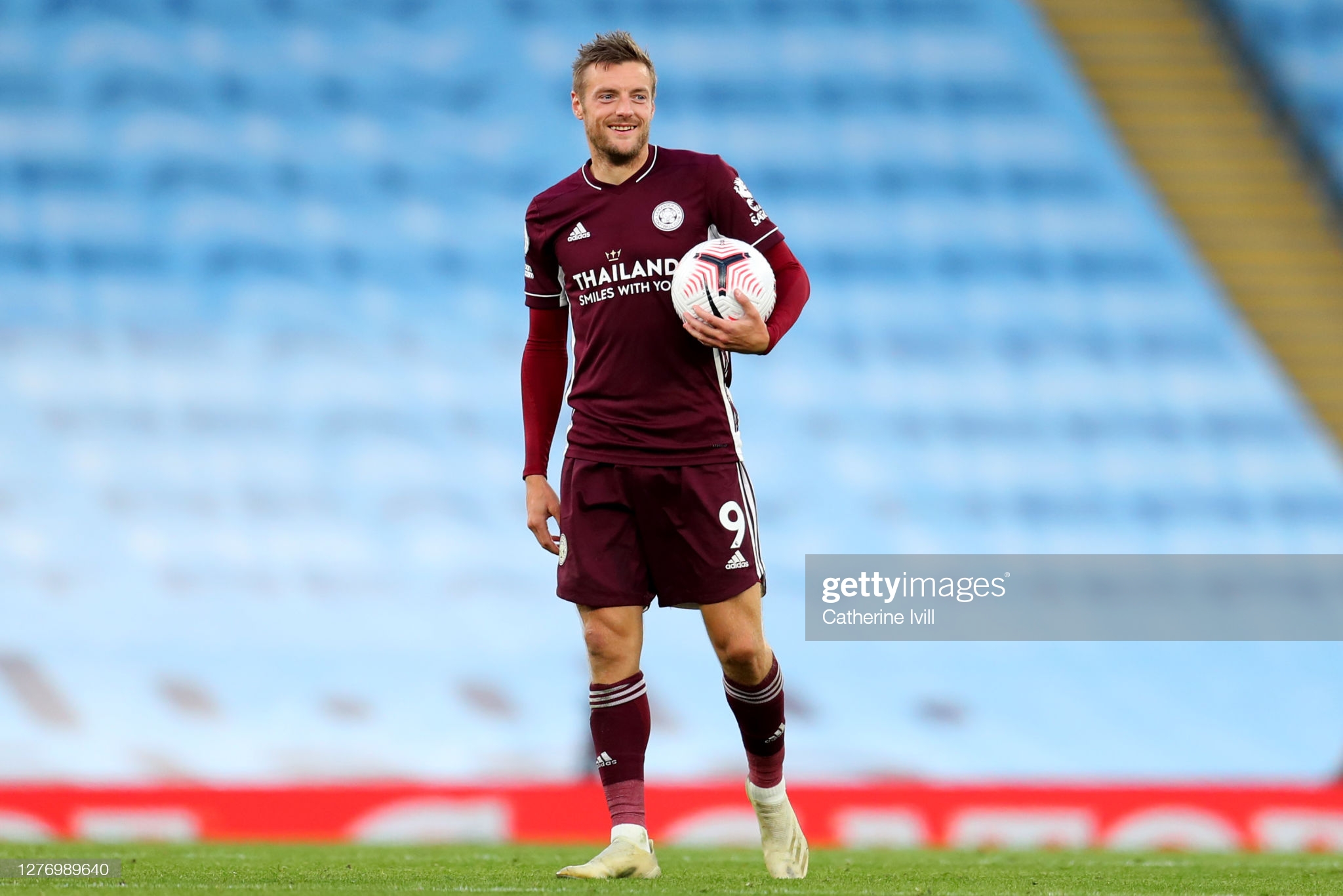 Jamie Vardy Match Worn Leicester City Premier League Shirt 2020 - 2021 ...