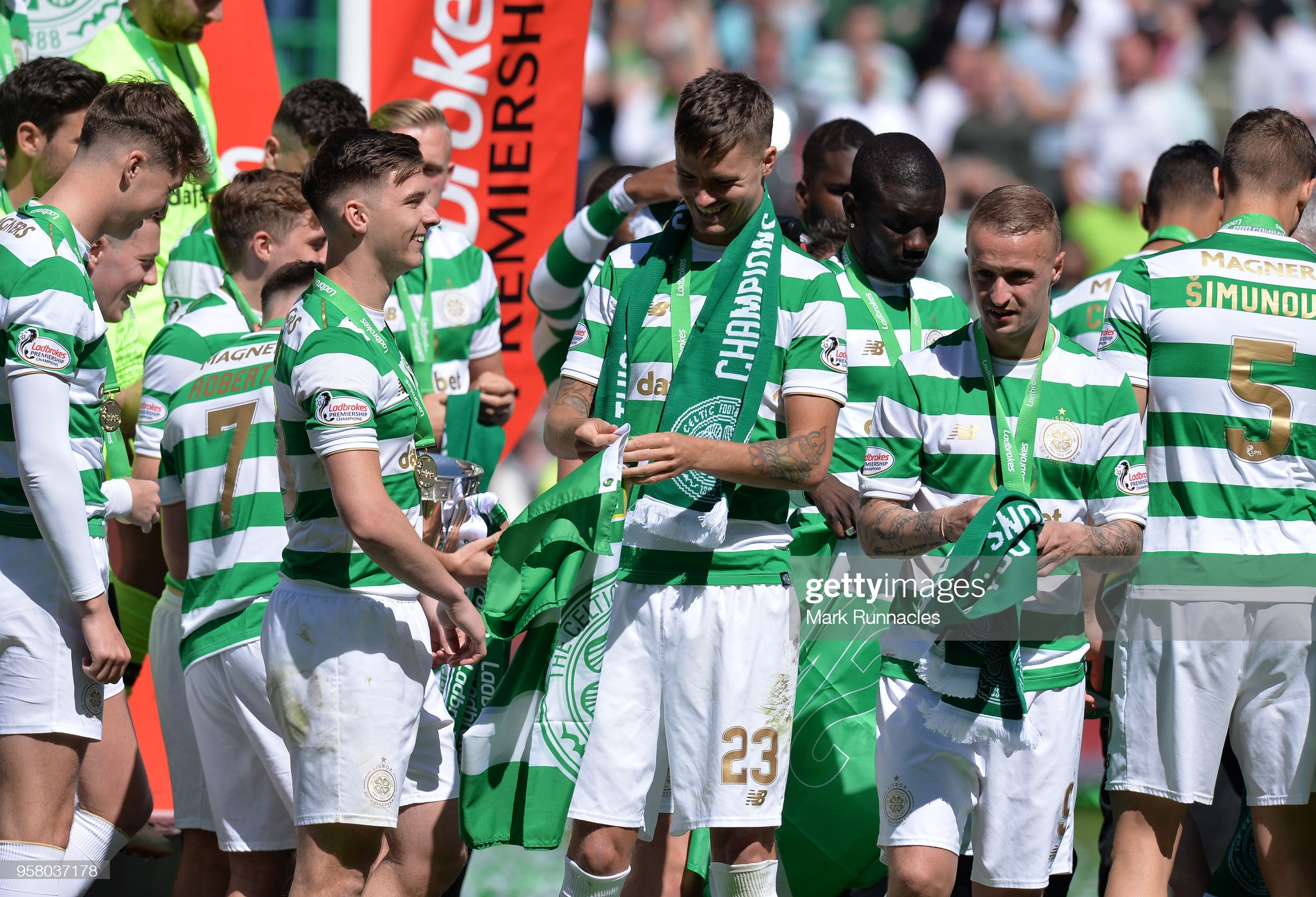 Celtic SPL Scottish Premier League Winners Medal 2017 - 2018 Season ...