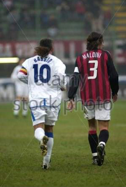 Paolo Maldini Match Worn & Signed A.C Milan Shirt 2002 - 2003 Season ...