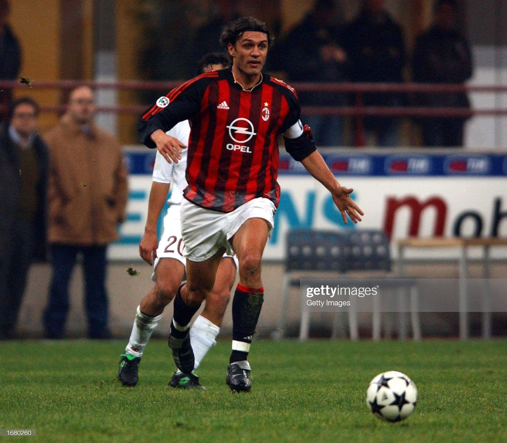 Paolo Maldini Match Worn & Signed A.C Milan Shirt 2002 - 2003 Season ...