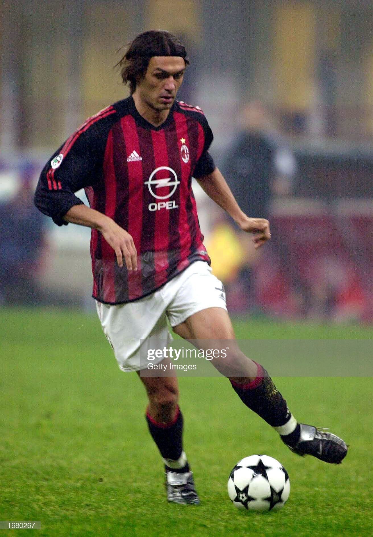 Paolo Maldini Match Worn & Signed A.C Milan Shirt 2002 - 2003 Season ...